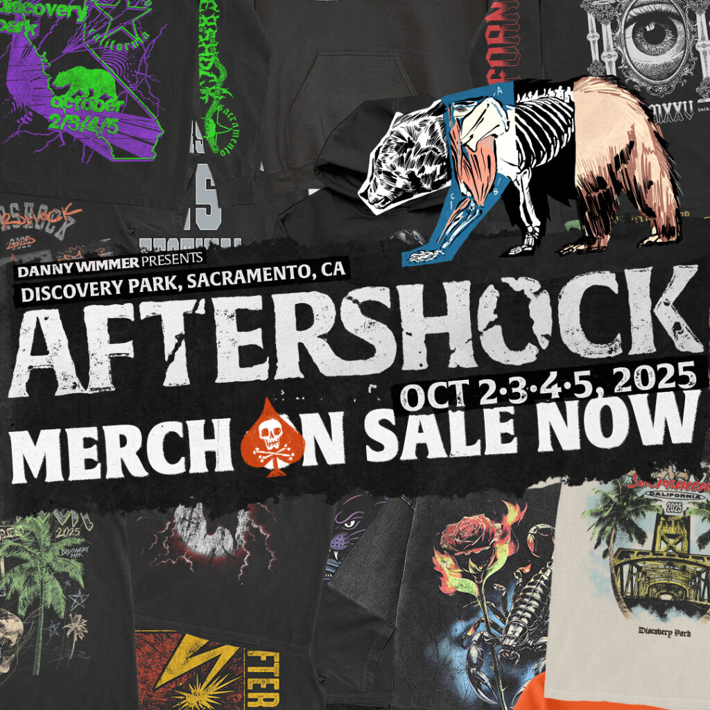 Merch - Aftershock | October 1-4, 2026 | Sacramento, CA