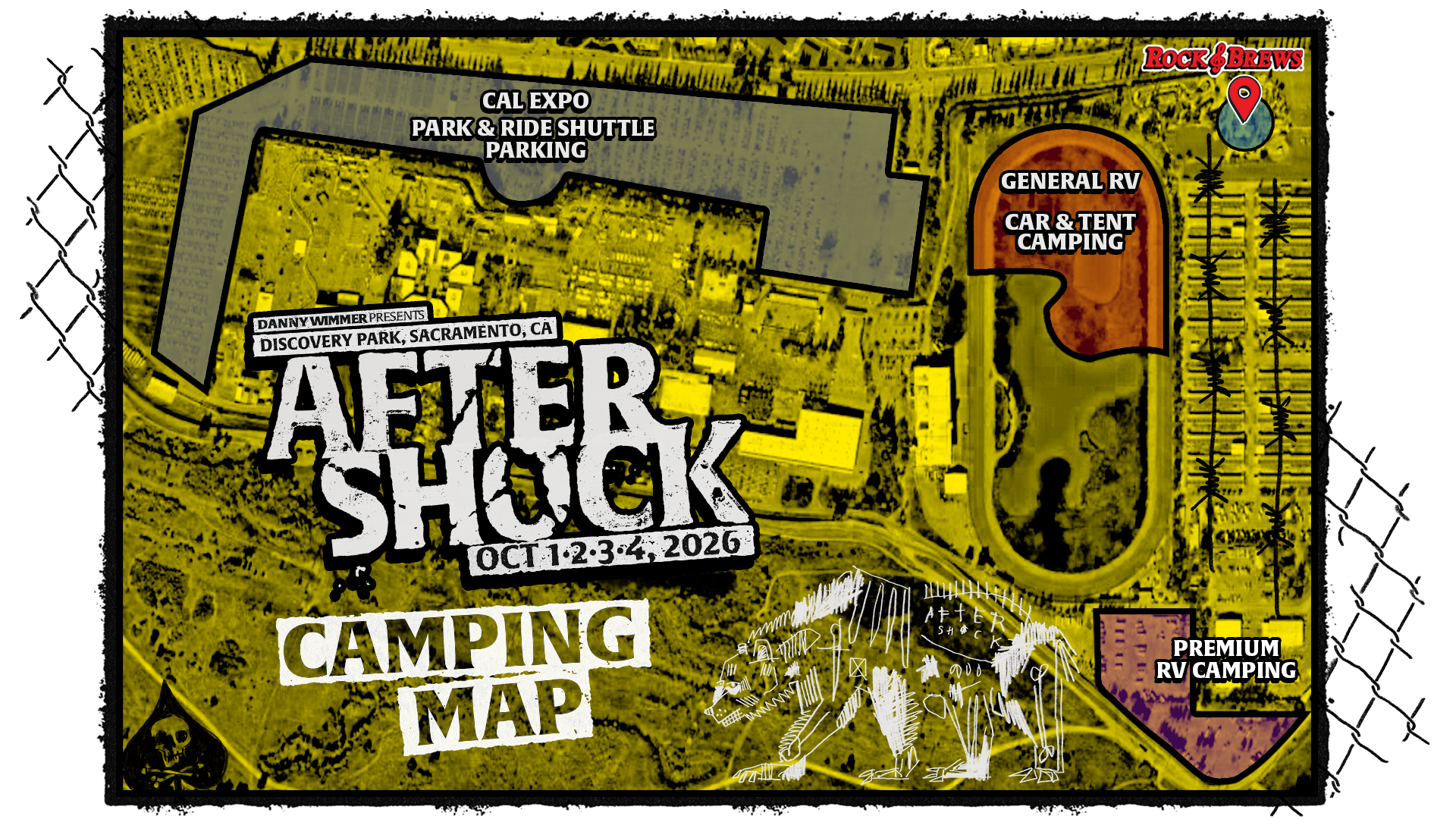 Camping Info - Aftershock | October 1-4, 2026 | Sacramento, CA